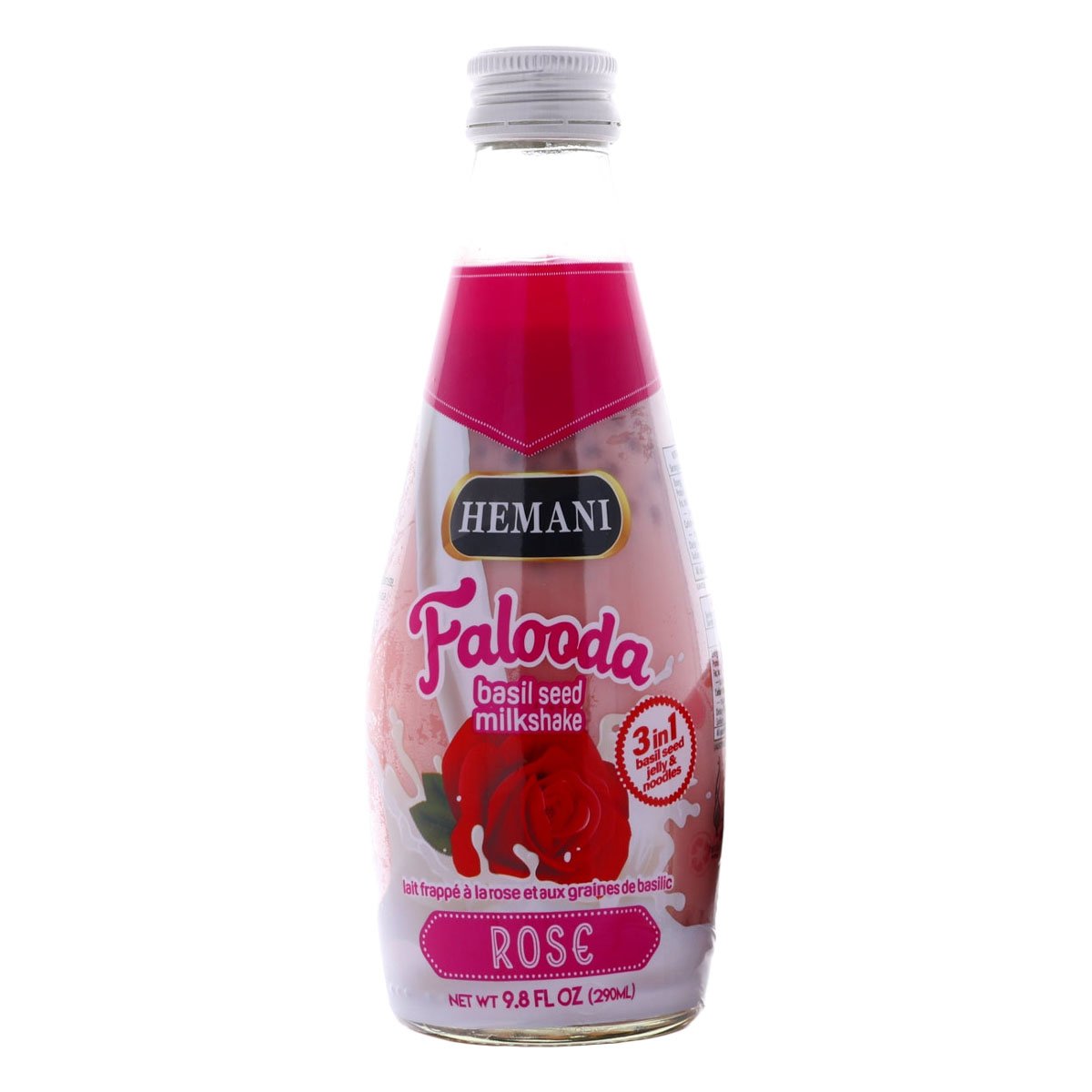 Hemani Falooda Drink - Rose 290ml - Afri Cosmetics